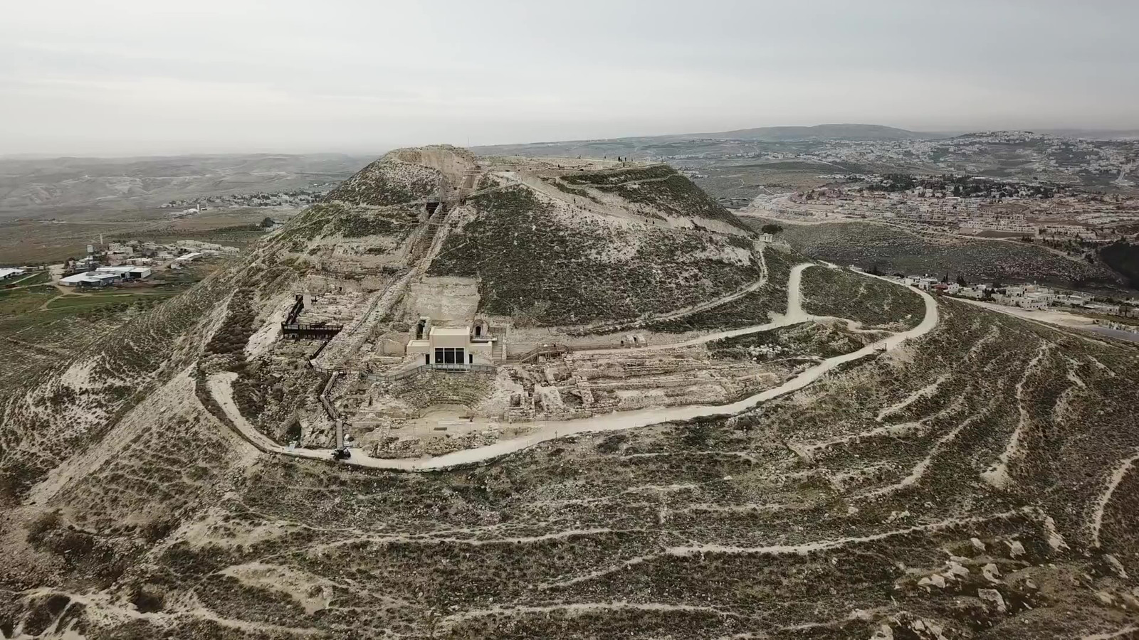 Herodian Fortress (Herodium), King Herod's Palace, Bethlehem ...