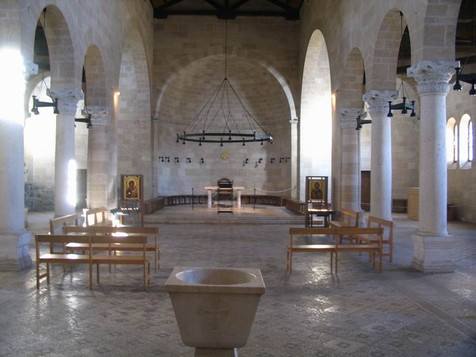 Tabgha: Church of the Multiplication of Loaves & Fishes, St. Peter's ...