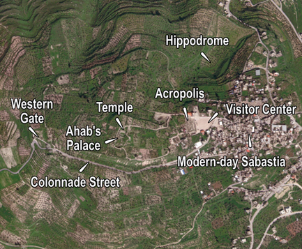 Biblical Samaria: Samaria National Park (Sebastia)