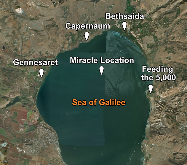 Gennesaret (Ginasor) Jesus Boat, Sea of Galilee, Yigal Allon Museum ...
