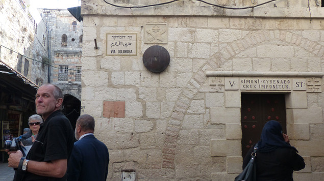Traditional Via Dolorosa: Route to Jesus' Crucifixion, Golgotha ...
