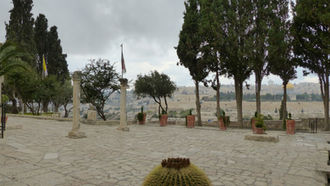 triumphal entry route