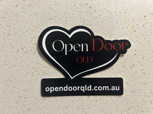 Open Door QLD Sticker | Open Door QLD
