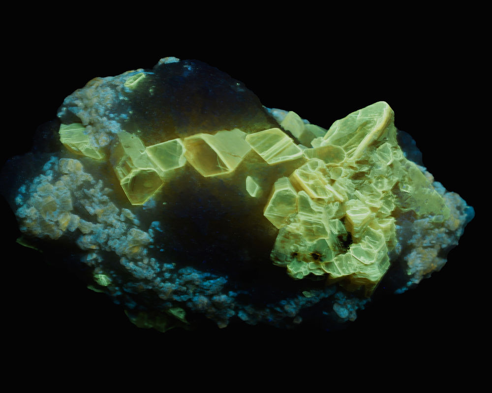 Phlogopite, Forsterite in Marble from Afghanistan.