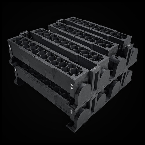 Egg Crate Set StackMount (V4) - Astera Titan/Helios | Global3d.uk