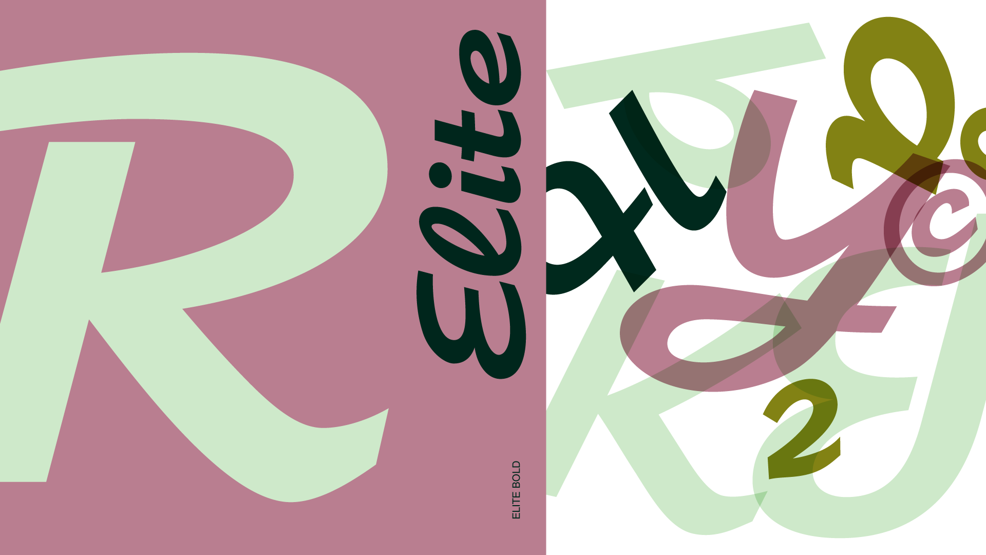 Elite Font Collection | Reber R41