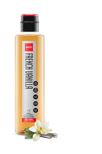 SHOTT French Vanilla Syrup | Caffe D'arte Alaska