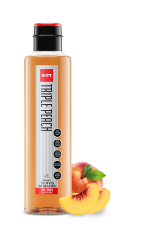 SHOTT Triple Peach Syrup | Caffe D'arte Alaska