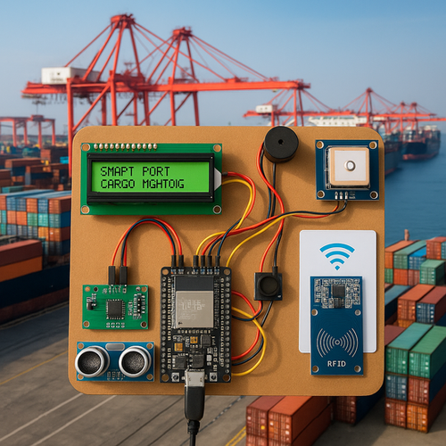 Buy IoT Based Smart Port Management | LearnElectronics India