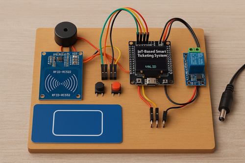 Buy IoT Based Smart Ticketing System LearnElectronics India