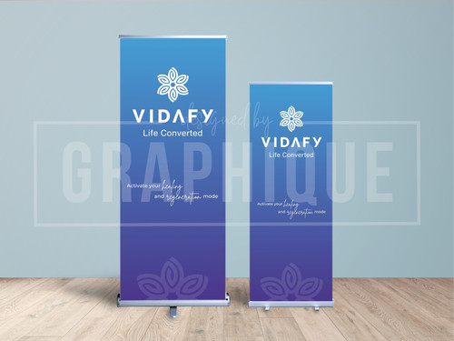 NZ Retractable Banners - RBD1 | Vida Wellness Global