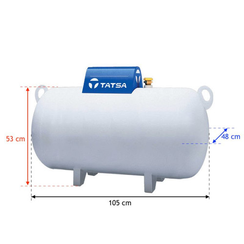 Tanque Estacionario De 180lts Tatsa Ferreter