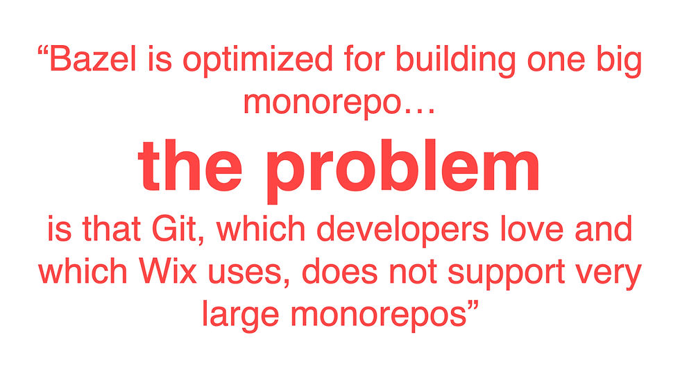 Too Much Code for Bazel Monorepo? Try Going Virtual