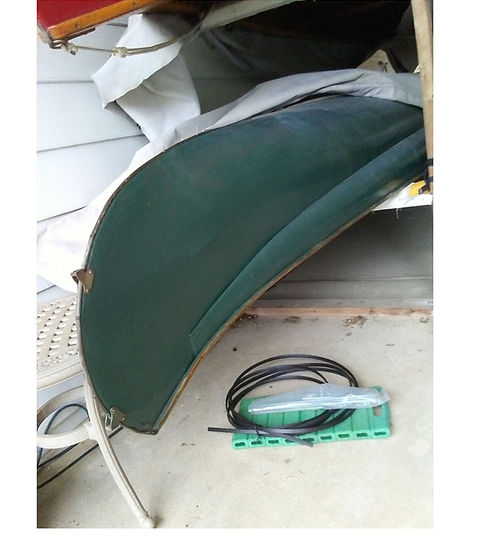 1905 16 foot Old Town Sponson canoe