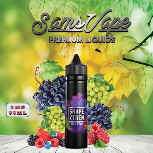 GRAPE XTREM 60ml - SAMS VAPE | Smartvapeofficial