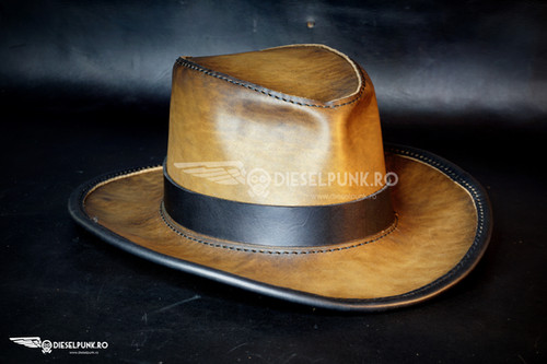 Leather Hat Pattern - DIY Pattern - Hat DIY - Pdf Download - Hat ...