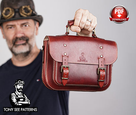 leather free pattern