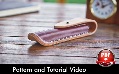Pen Case Pattern | Leather Patterns