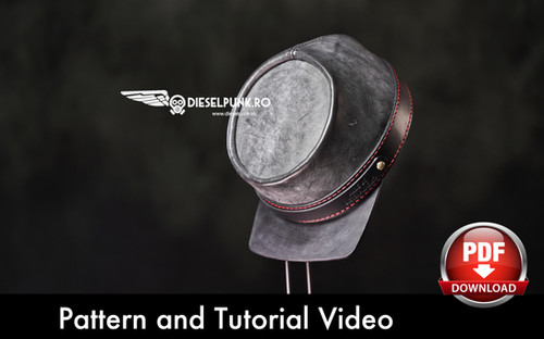 Kepi Hat PATTERN | Leather Patterns