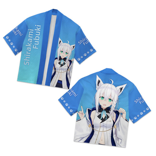 Hololive - Shirakami Fubuki Happi Coat | The Daki-Booth