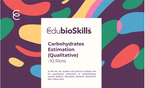 Carbohydrates Estimation (Qualitative)Teaching kit | EdubioSkills