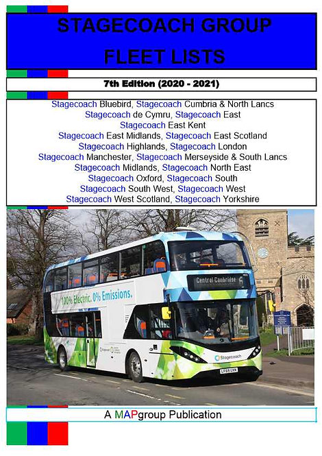 STAGECOACH GROUP UK BUS & COACH FLEET BOOK | mapgroup