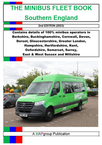 Minibus Fleet Book (Vol 1 - South) | mapgroup