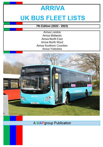 ARRIVA UK BUS FLEET BOOK | mapgroup