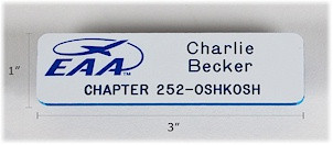 SMALL Chapter Name Tag | mysite