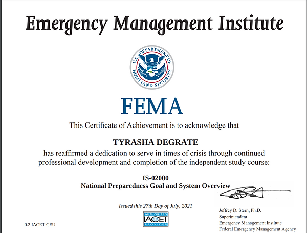 Certifications | My Site