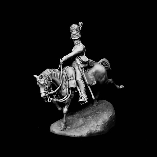 120mm Junior Officer, Scots Greys, Waterloo | mitches military mod