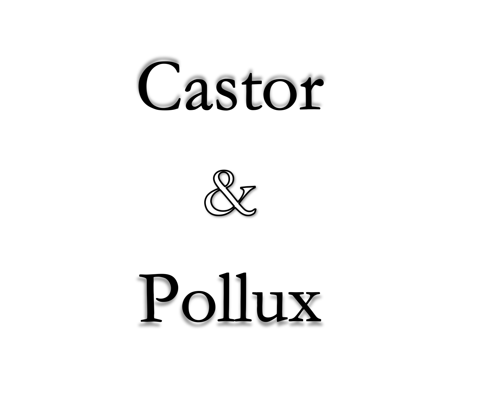 Castor And Pollux Logo