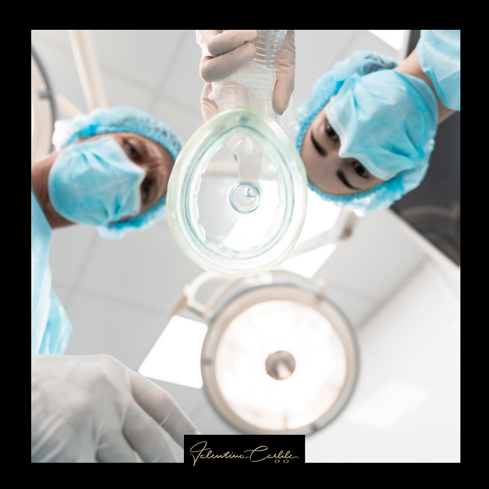 Osteopathy and surgery... the link is anesthesia!