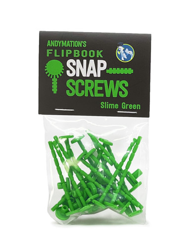 Snap Screws - Green | Andymation new site