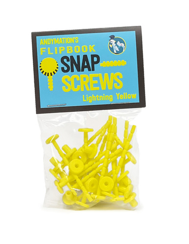 Snap Screws - Yellow | Andymation new site