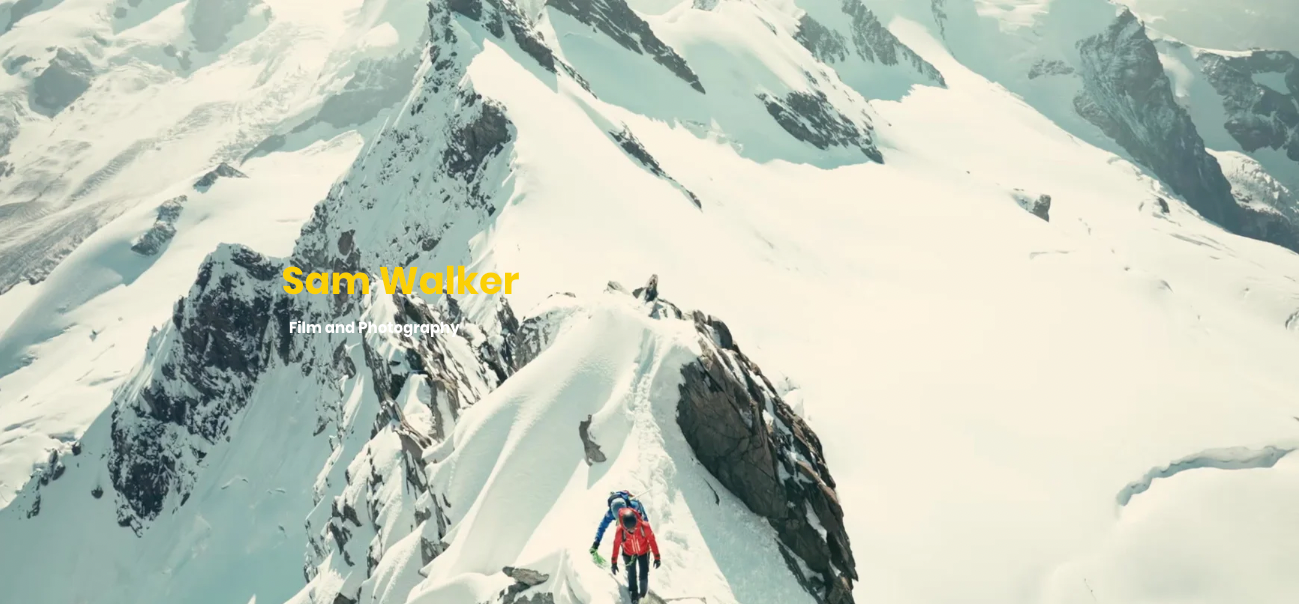 Adventure Filmmaking | Sam Walker Video & Photo | Sheffield