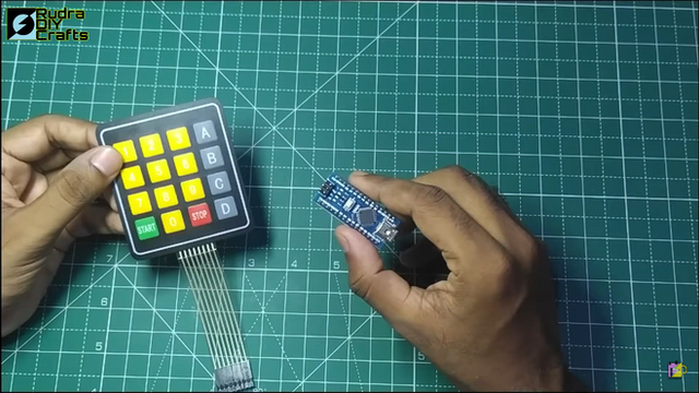 Getting started with Keypad module and Arduino Nano