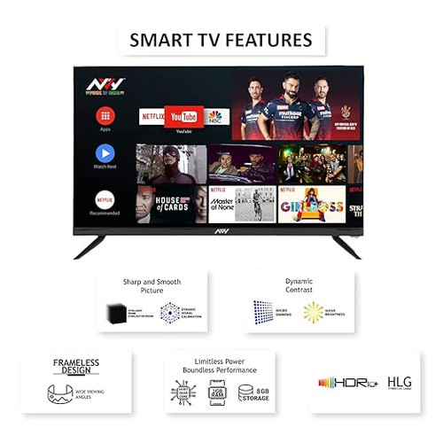 NVY | 43 INCH | QLED 4K UHD SMART TV | GBS43Q | KALIAMMAN AND CO