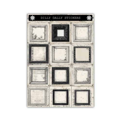 Square Frames | Dilly Dally Stickers