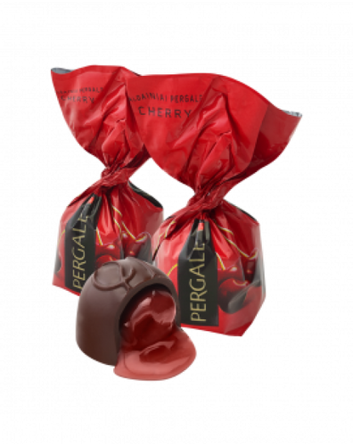 PERGALE- CHERRY IN LIQUEUR - SWEETS WITH DARK CHOCOLATE - 250g ...