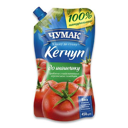 Chumak Ketchup for barbecue d-pack 450g | Beryozka Food Shop