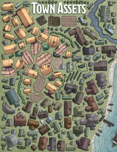 Town Assets | Venatus Maps