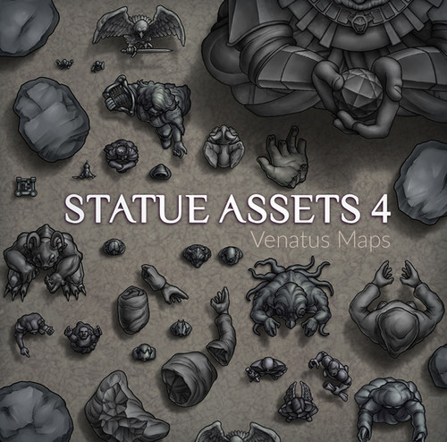 Statue Assets pt.4 | Venatus Maps