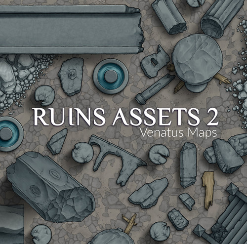 Ruins Assets pt.2 | Venatus Maps