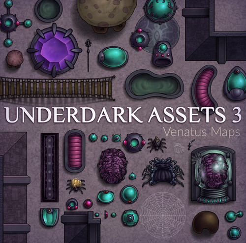 Underdark Assets pt.3 | Venatus Maps