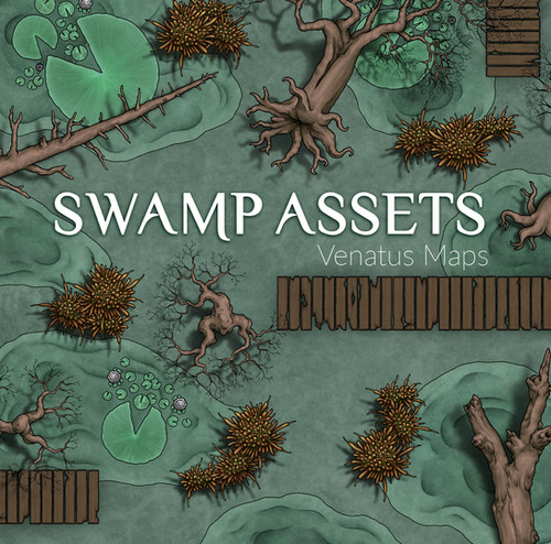 Swamp Assets pt.1 | Venatus Maps