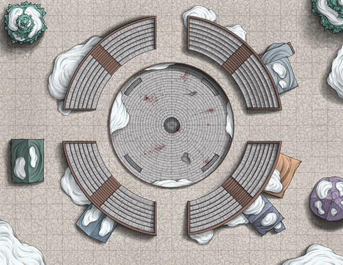 Snowy Arena | Venatus Maps