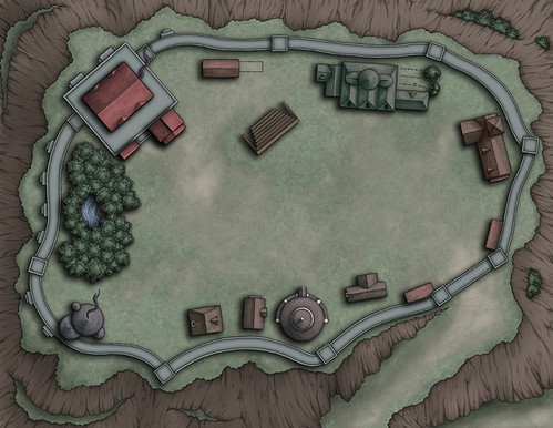 Hilltop Stronghold | Venatus Maps