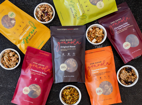 4 Bag Buckwheat Granola Bundle | For Good Granola