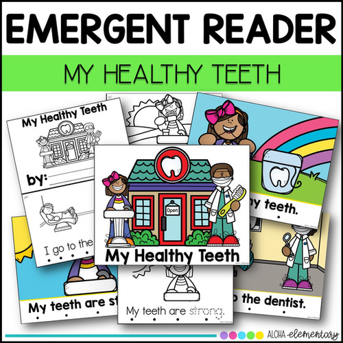 Dental Health Emergent Reader | Aloha Resources